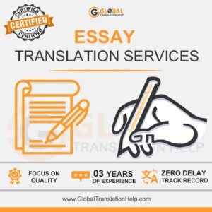 Essay Translation Service USA | Multilingual Essay Translator USA